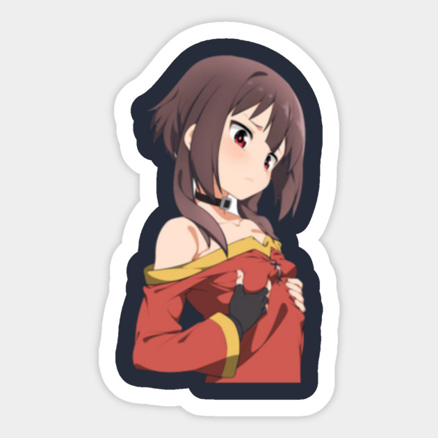 Konosuba Megumin Megumin Sticker Teepublic